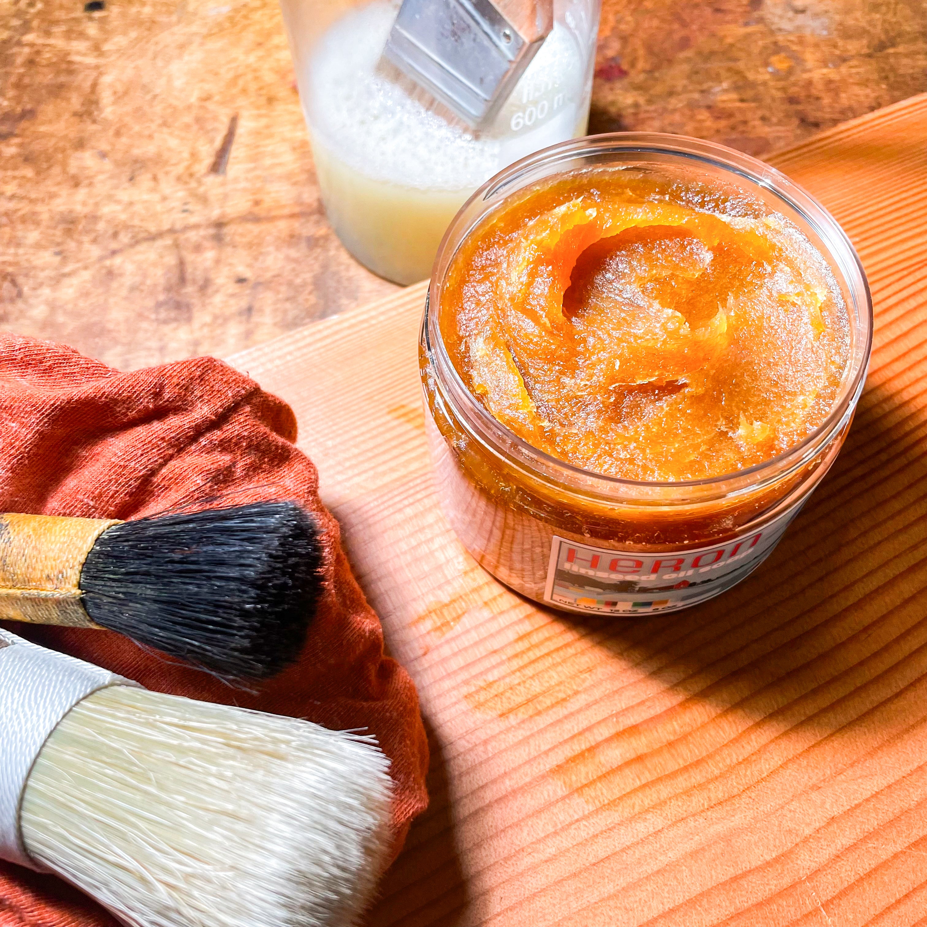 Linseed Oil Soap Concentrate – Heron Linseed Oil Paint